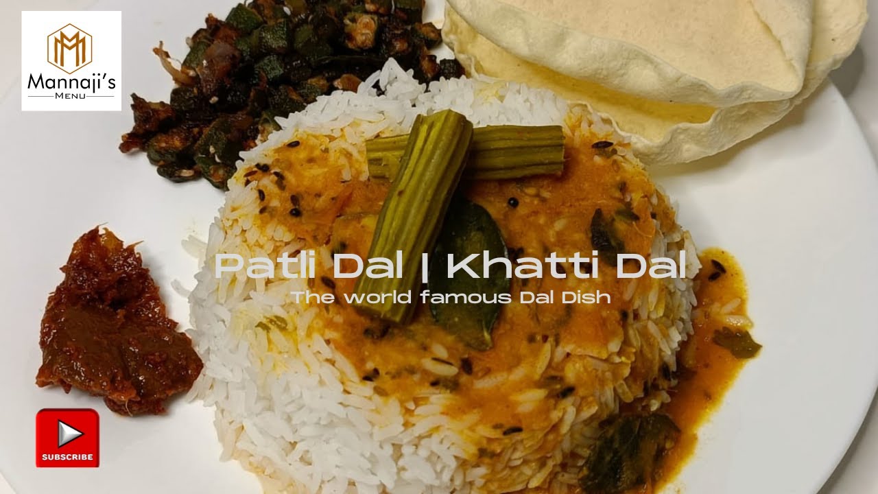 Patli Dal | Khatti Dal | Dal with Drumsticks | Kadapa's famous Dal ...