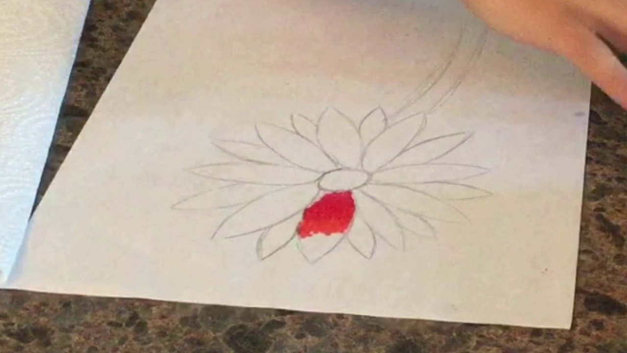 Pastel Flower Tutorial - YouTube