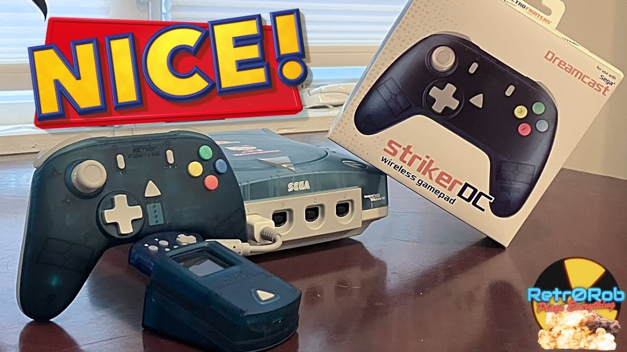 StrikerDC Wireless Dreamcast Controller Unboxing, Play, and Impressions ...