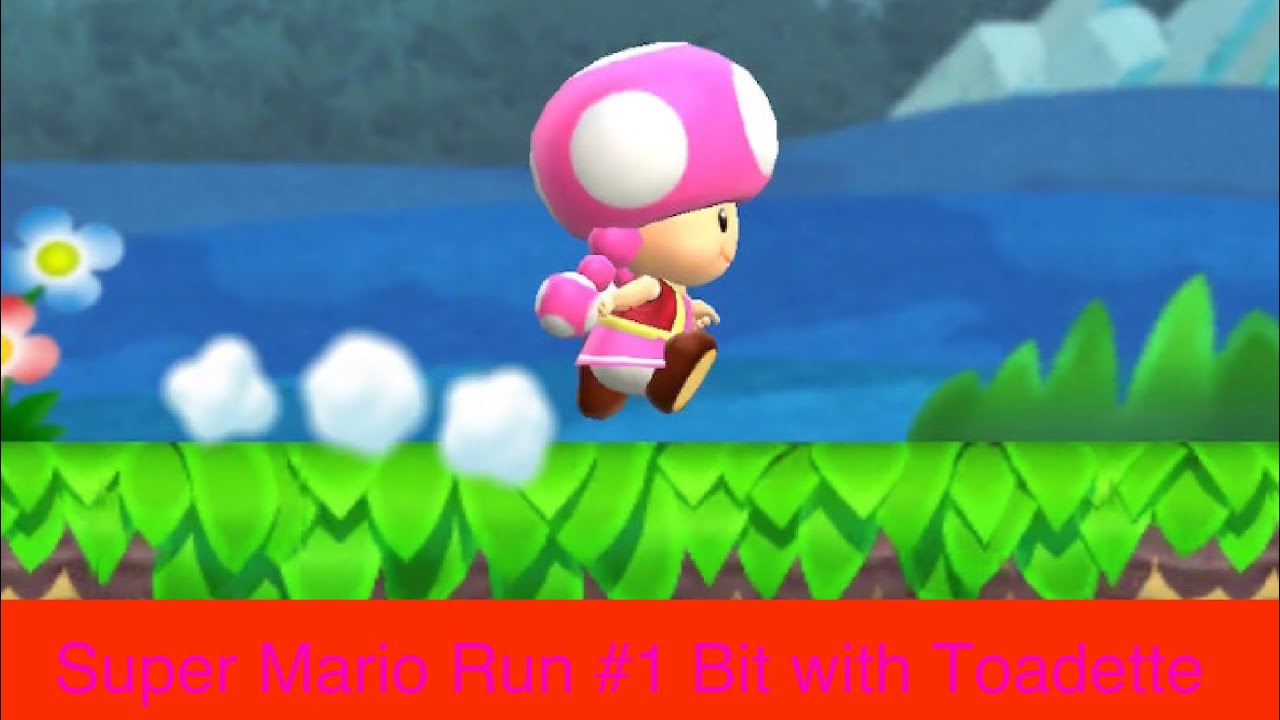 Super Mario Run #1 But With Toadette - YouTube