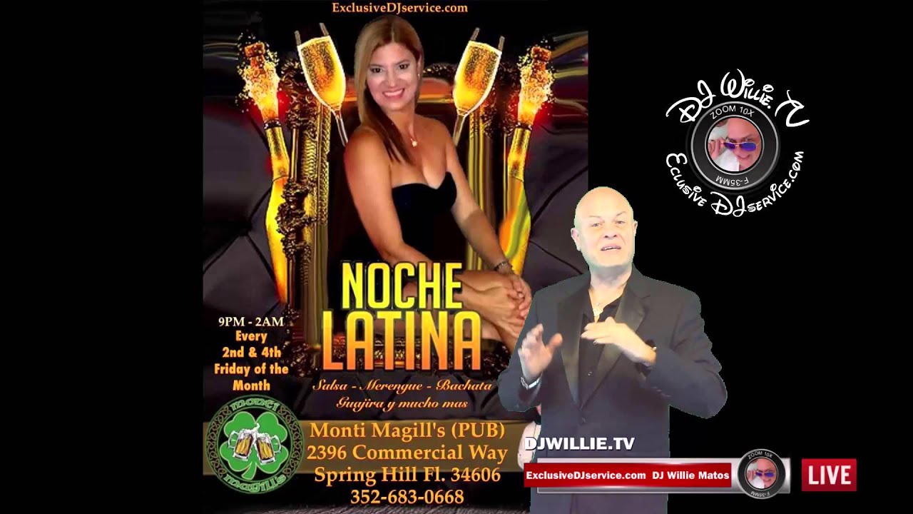 Latin Nights at Monti Magill's in Spring Hill Fl - YouTube