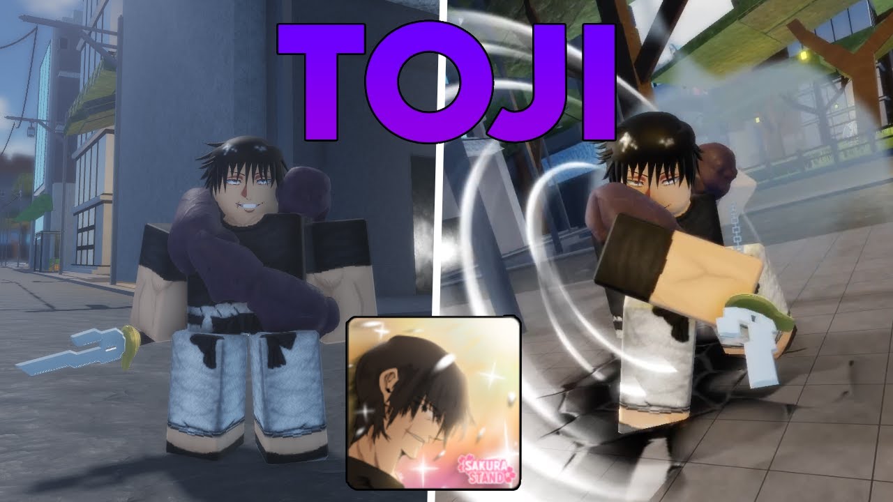 SUFFERING To Become Toji in Sakura Stand - YouTube