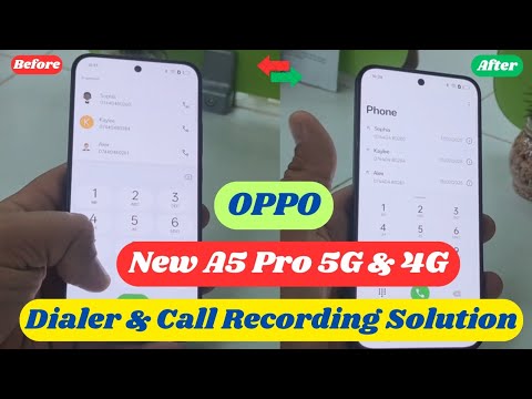 Oppo A5 Pro Dialer Solution Here | Google Dialer to Oppo Dialer | Call ...