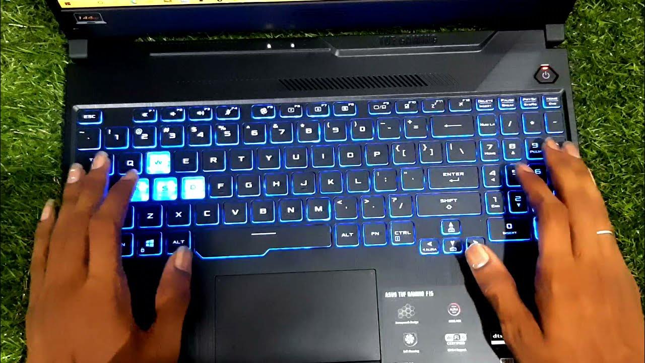 How to Turn on/off backlight in asus tuf lapto.|Asus ke laptop me ...