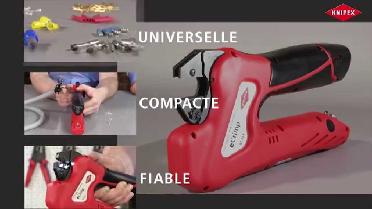 KNIPEX eCrimp (Français, version courte) - YouTube