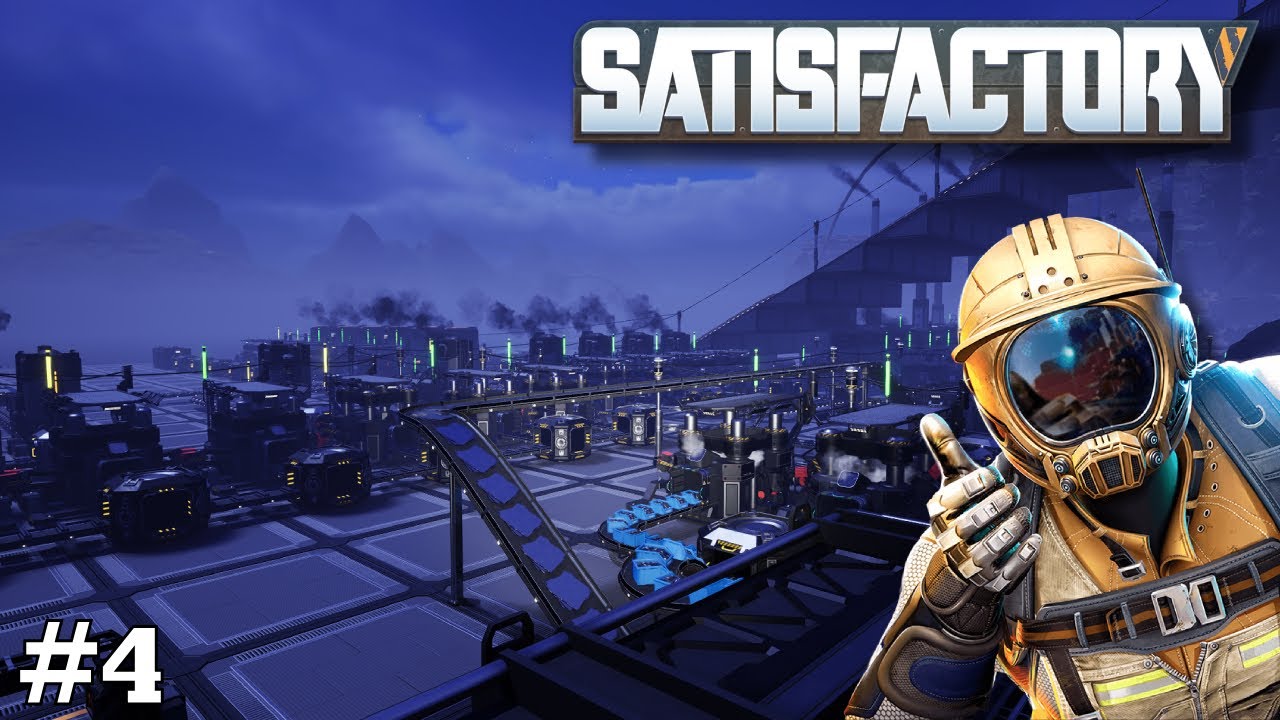 Playing 3D Factorio as an Engineer | Satisfactory #4 - YouTube