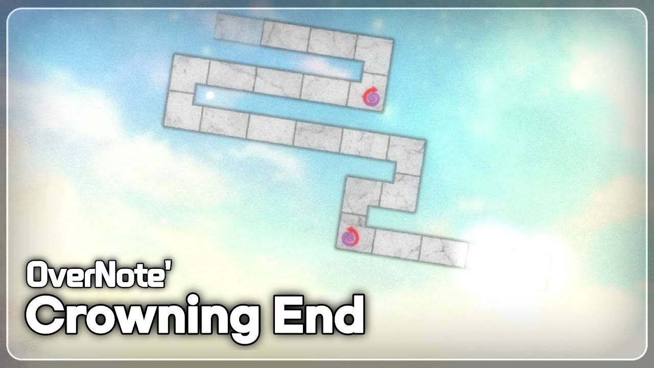[ADOFAI Custom#11] Overnote' - Crowning End (Mid VFX) - YouTube