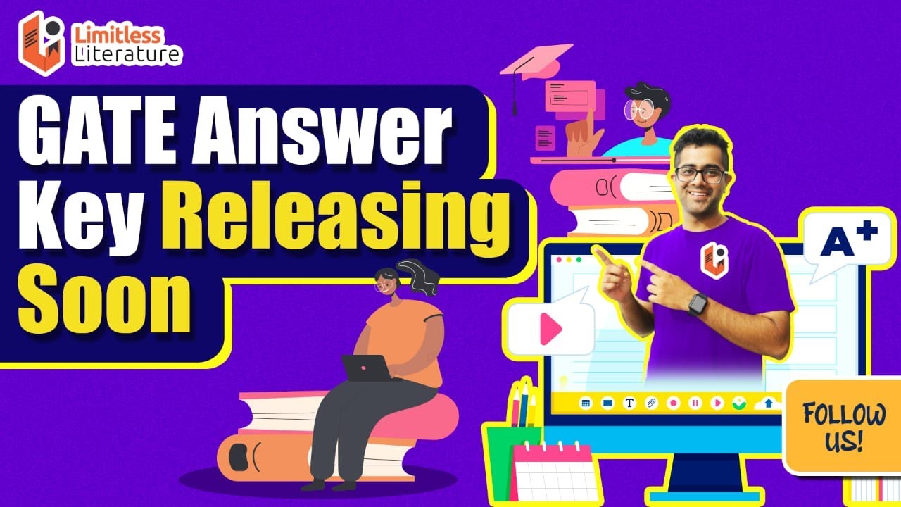 GATE 2023 Answer Key English Literature Releasing Soon Today! - YouTube