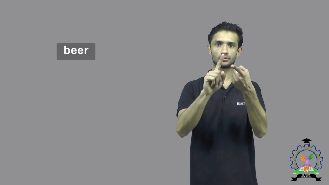 beer (sign 2) - YouTube