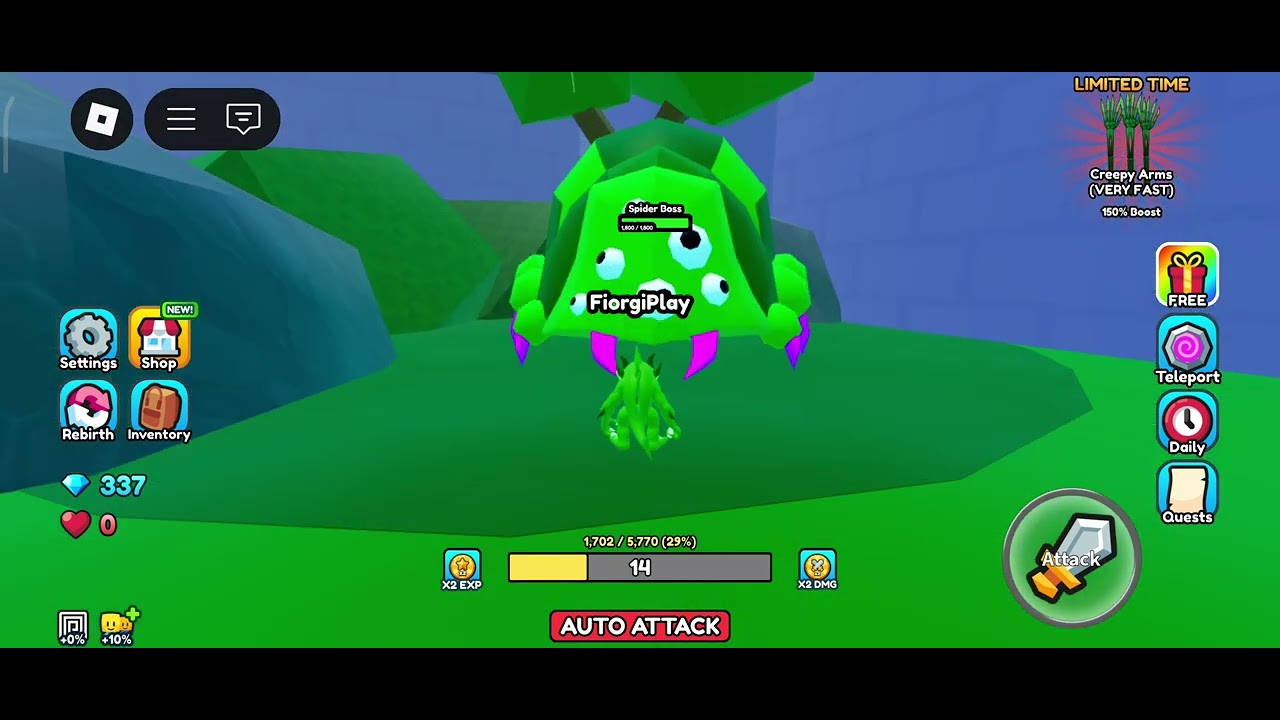 Playing Roblox: Monster Evolution – Unlocked 28 Monsters, 4 Levels of ...
