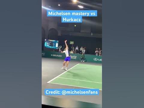 Alex Michelsen vs Hubert Hurkacz Round 1 Paris Bercy | ATP Masters 1000 | Credit: @michelsenfans ...