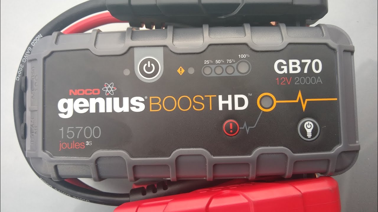 NOCO GB70 - First Test! - YouTube