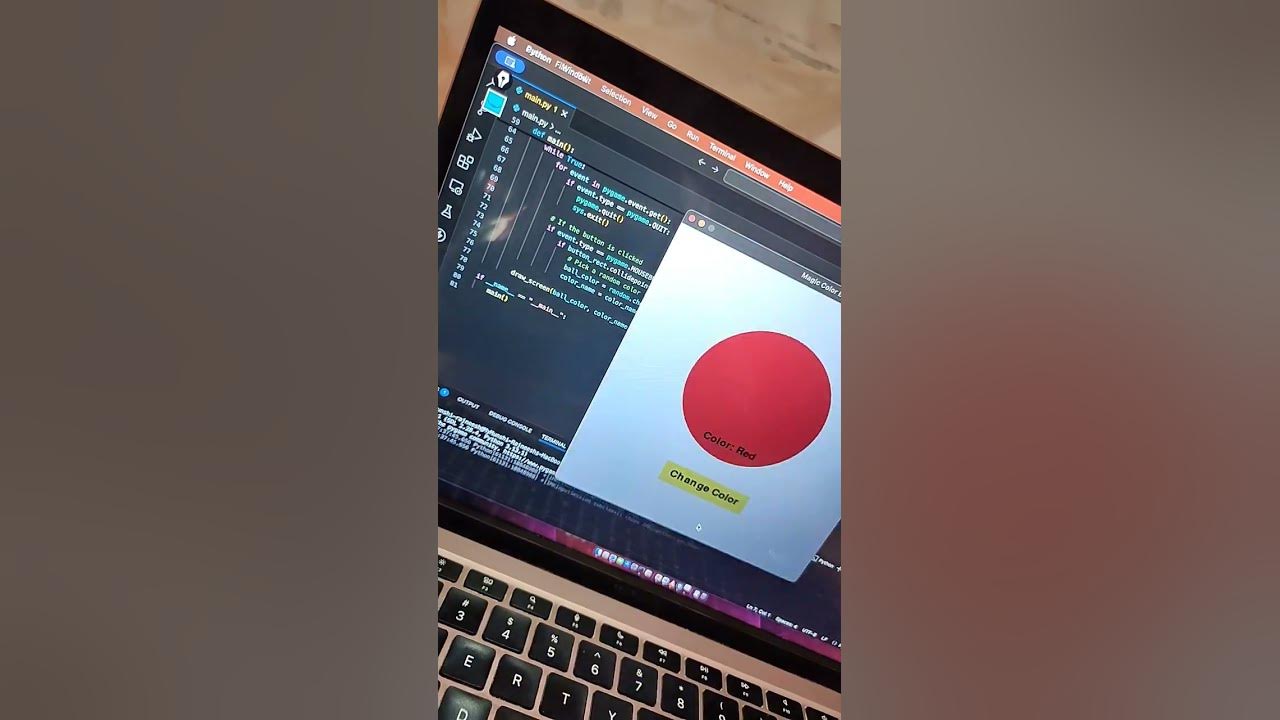 code Color change#development#coding #python #pythonprogramming #hacks #computer - YouTube