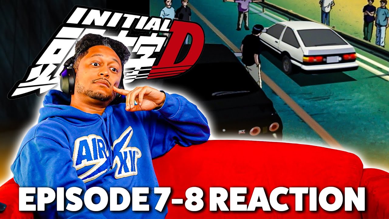 You Can't Beat The R32 GTR! Initial D Episodes 7 and 8 REACTION - YouTube