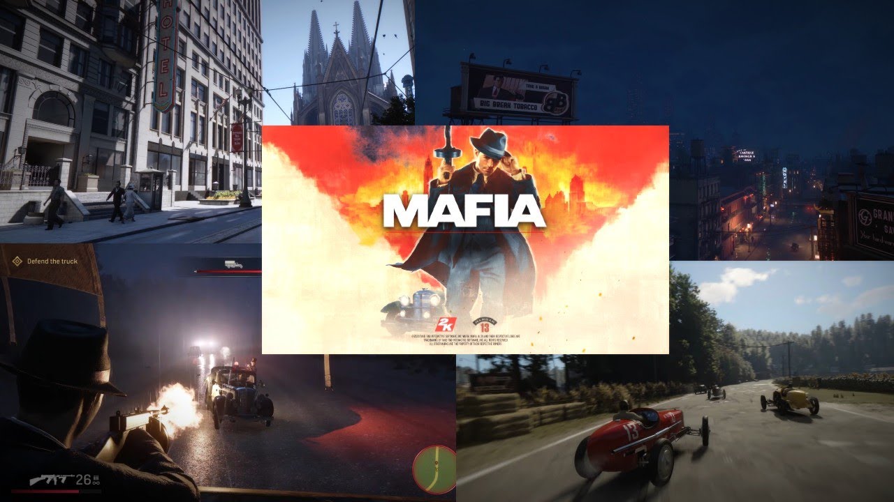 Mafia Definitive Edition 4K 15 minutes Gameplay | Mafia 1 Remake ...