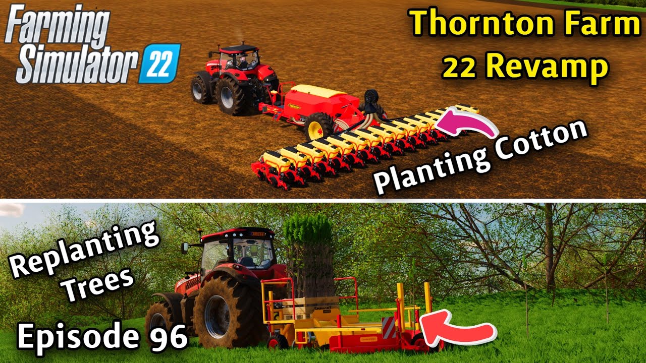 FS22 Timelapse - Thornton Farm Ep 96 BUYING A NEW PLANTER/PLANTING ...