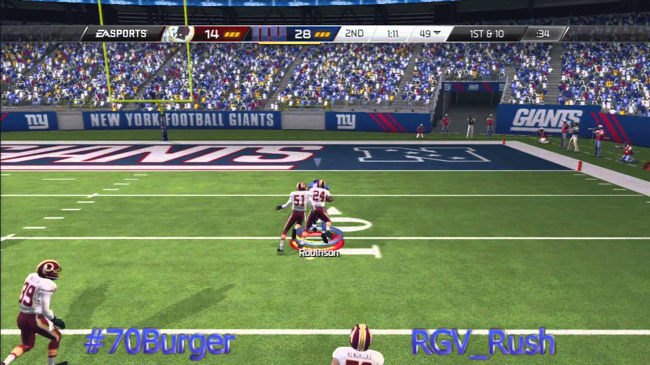 Madden NFL 2015 | Season 3 | Wk16 | RGV vs Reggie - YouTube