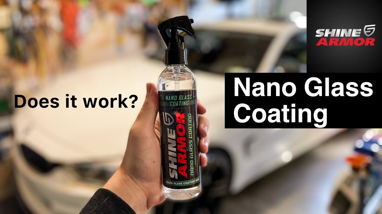 Shine Armor Nano Glass Coating || Detailing Review - YouTube
