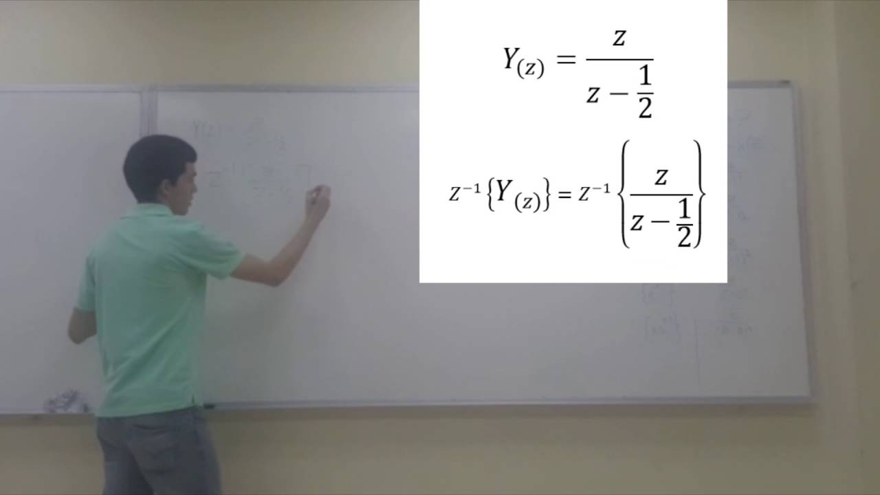 Transformada Z Inversa simple (Por tabla) - YouTube