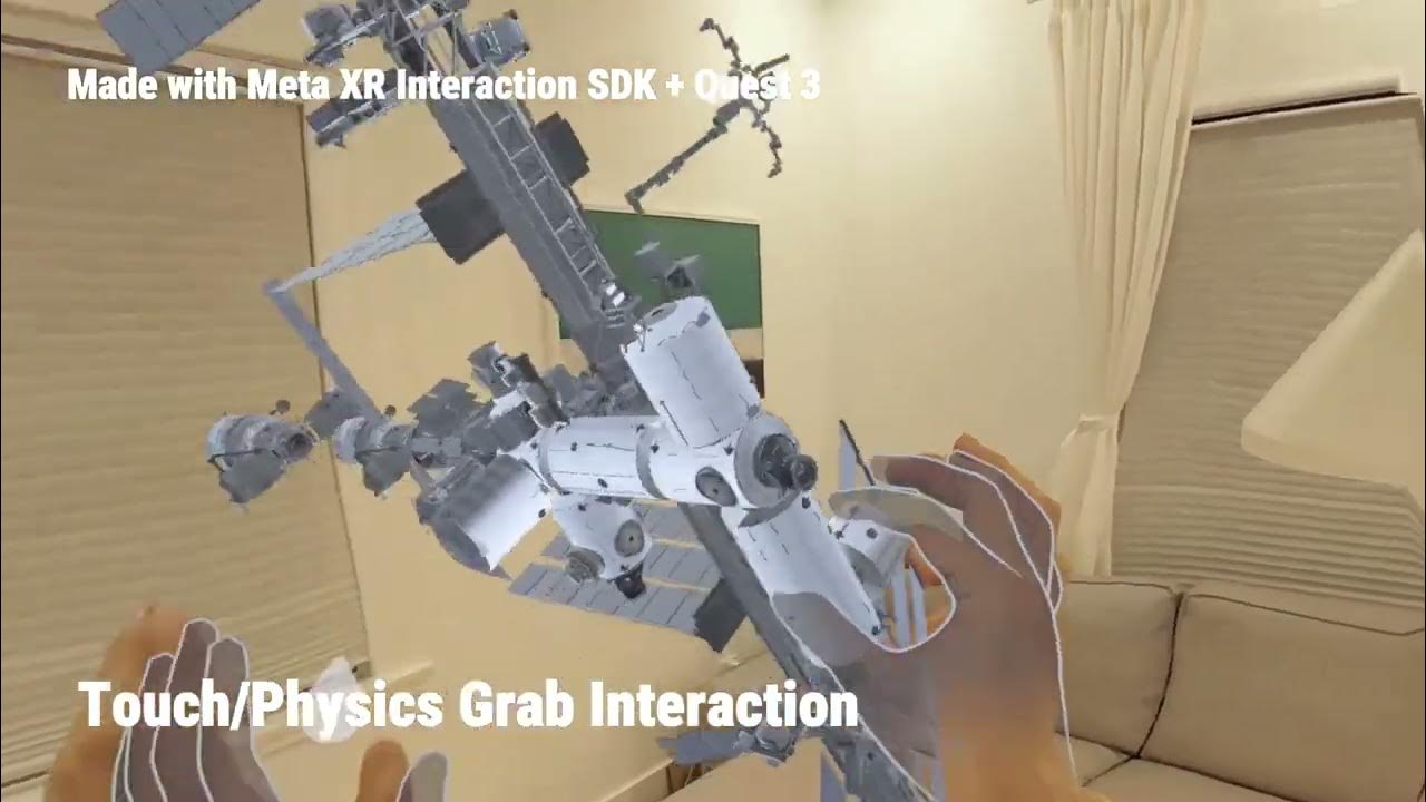 Made with Meta XR Interaction SDK + Quest 3 - YouTube