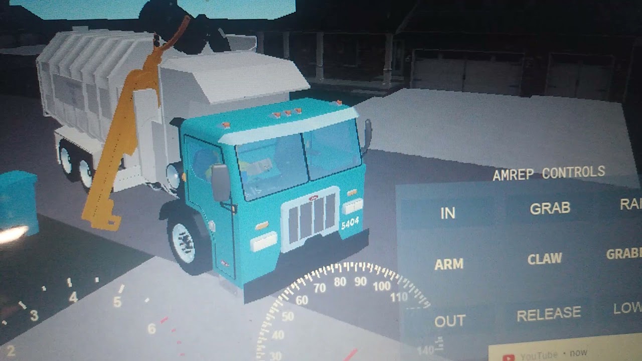 Roblox Kingston Waste Services 5404 peterbilt 320 Amrep octo ASL on ...