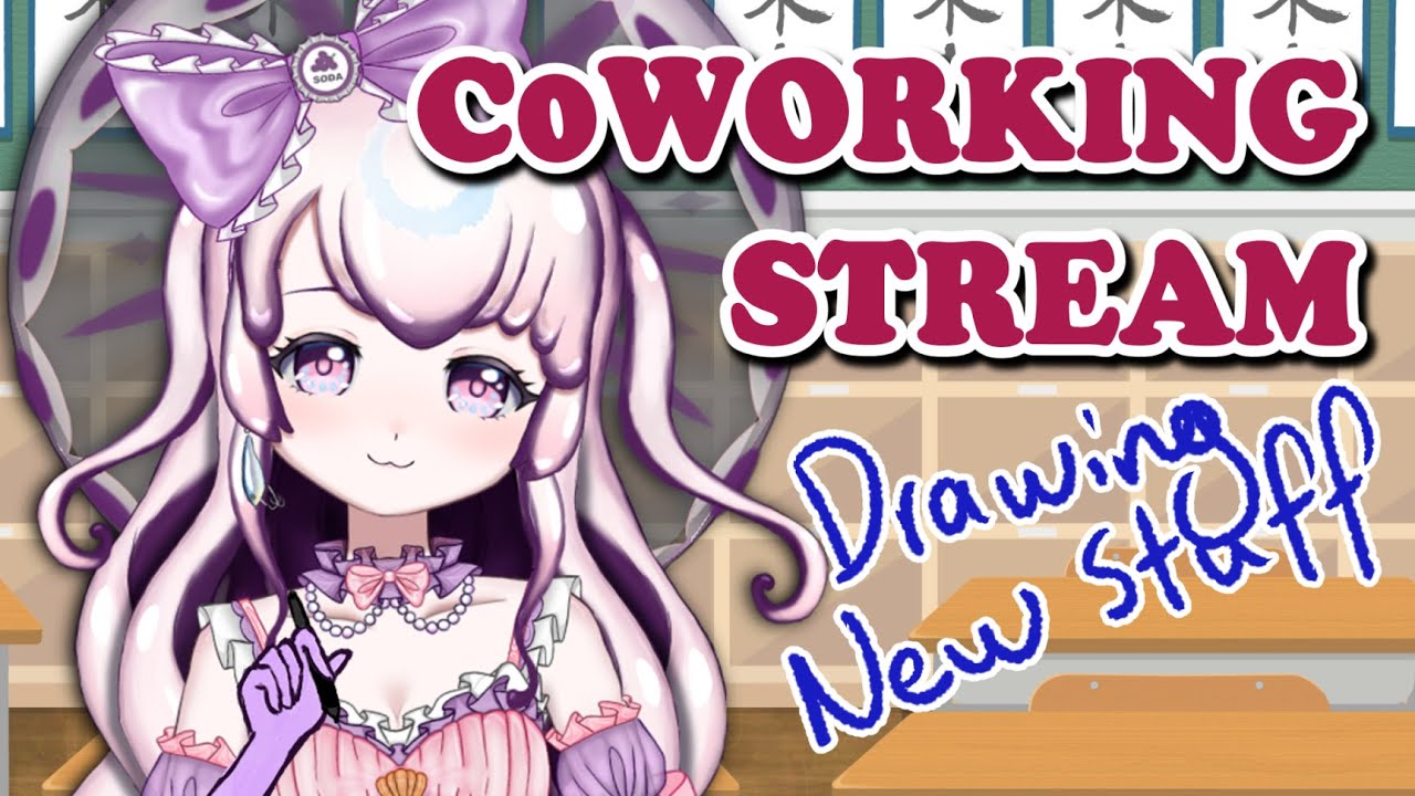 【CO-WORKING】Drawing and Yapping - YouTube