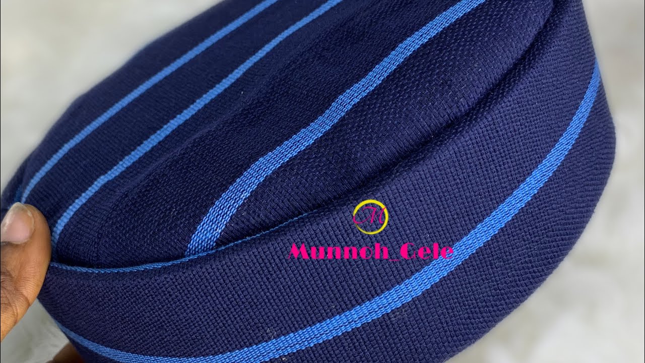 How to make Awolowo cap/ Ebuka cap without Gum |munnoh - YouTube