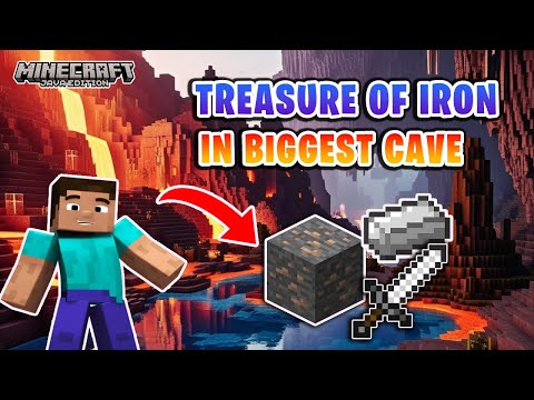 BIGGEST CAVE FOUND OF IRON | MINE CRAFT | GAME PLAY 2 - YouTube