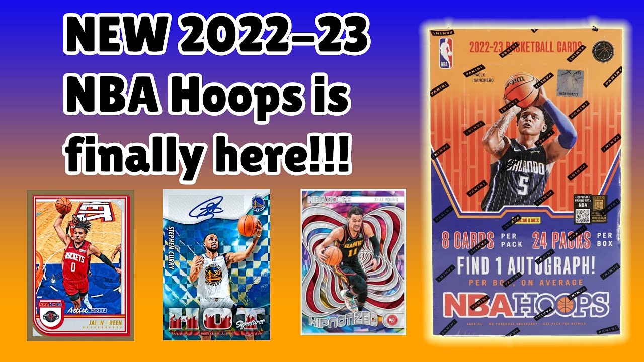 2022-23 NBA HOOPS HOBBY REVIEW AND INSERT COMPARISONS TO LAST YEAR ...