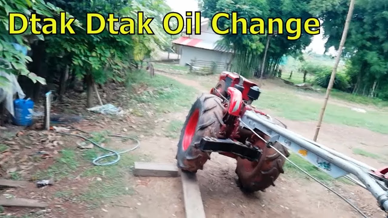 How Dad change his oils for dtak dtak. - YouTube