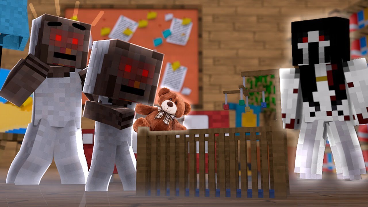 Minecraft: Who's Your Family? - BEBÊ GRANNY INVOCOU A SLENDERINA ...