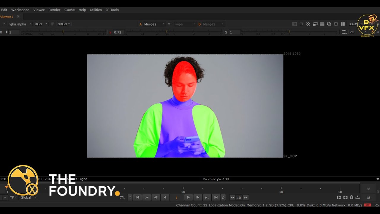 How to roto in color mattes in Foundry Nuke X | Foundry Nuke X ...