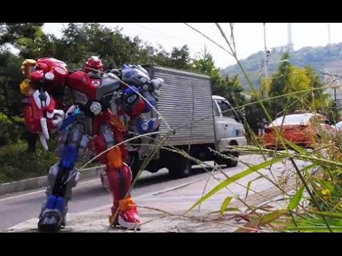 변신 로봇 바이클론즈 메가비스트 크로스어택커 합체 Biklonz Megabaast Cross Attacker ...
