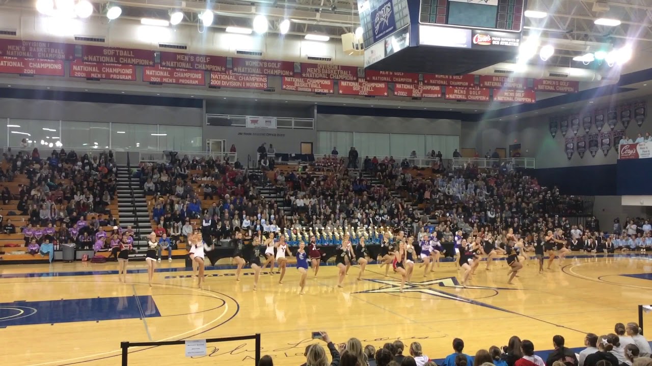 Oklahoma All State Dance Team 2017-2018 - YouTube