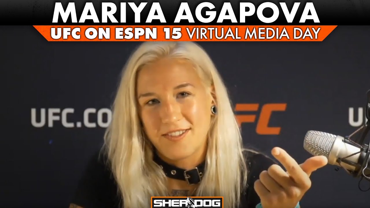 Mariya Agapova | UFC on ESPN 15 Virtual Media Day interview - YouTube