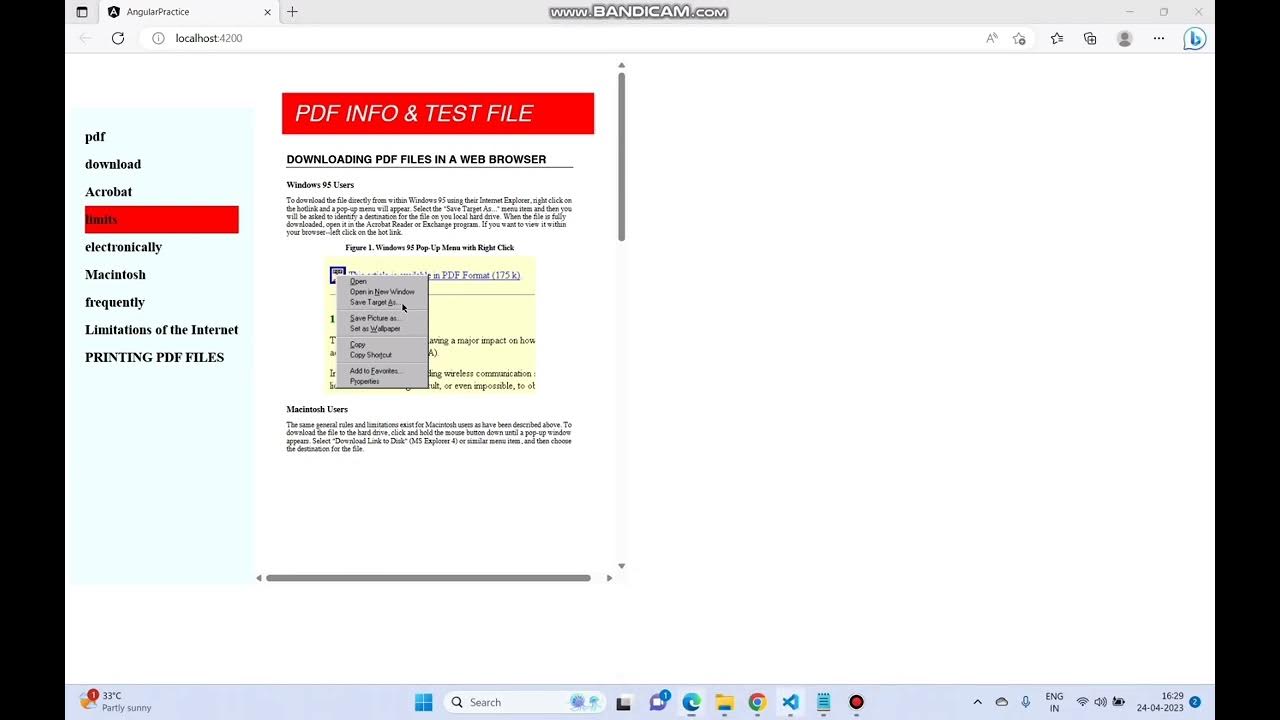 Table of contents | custom table of contents | Search and Highlight content in pdf file ...