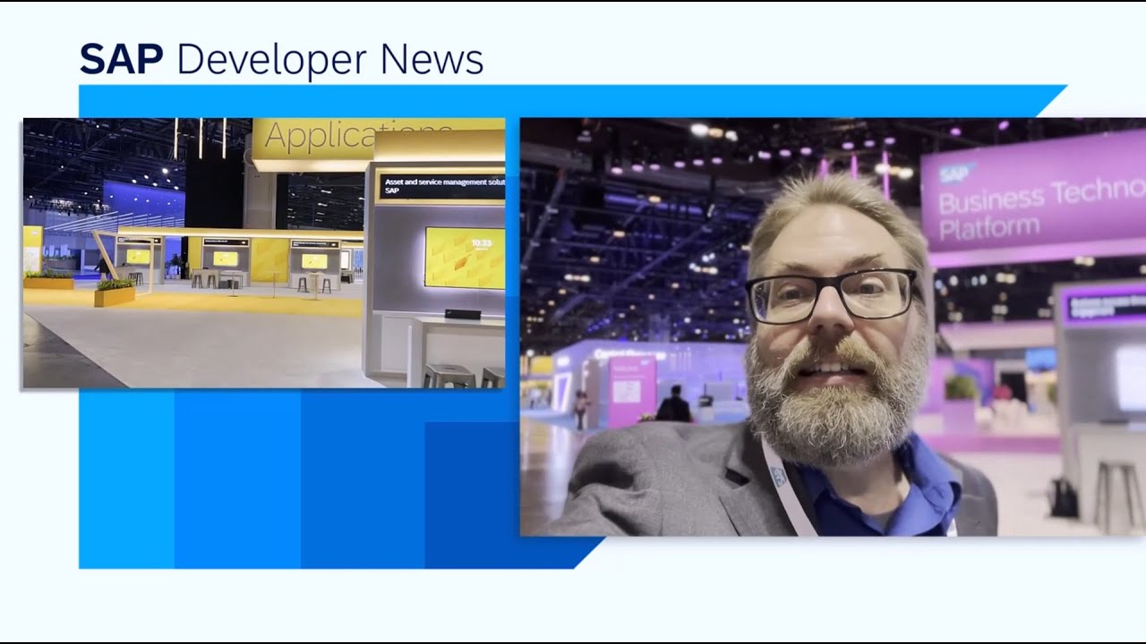 SAP Developer News - Sapphire Day 1 Special Edition - YouTube