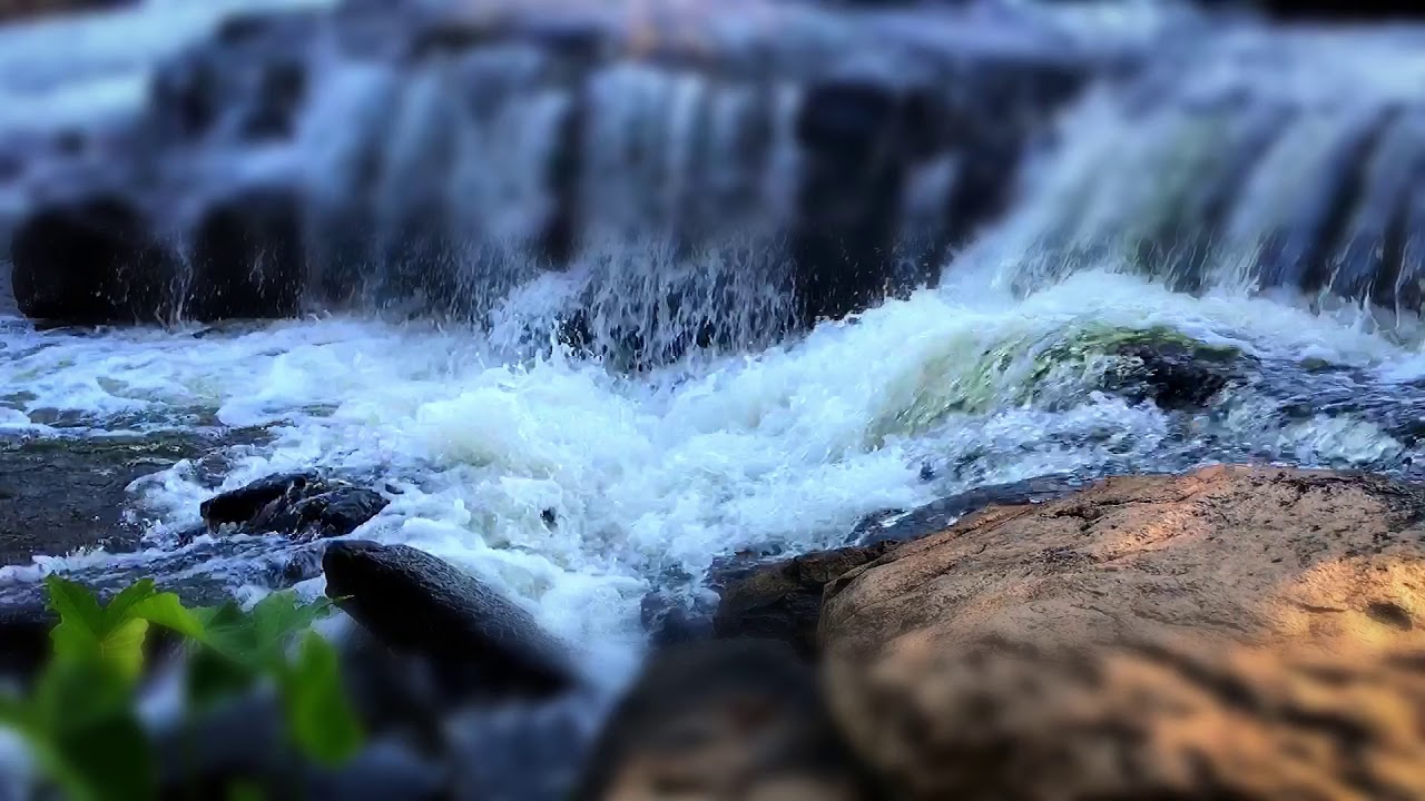 4 Hours of Relaxing Piano Music with Nature Water Sounds-HD - YouTube