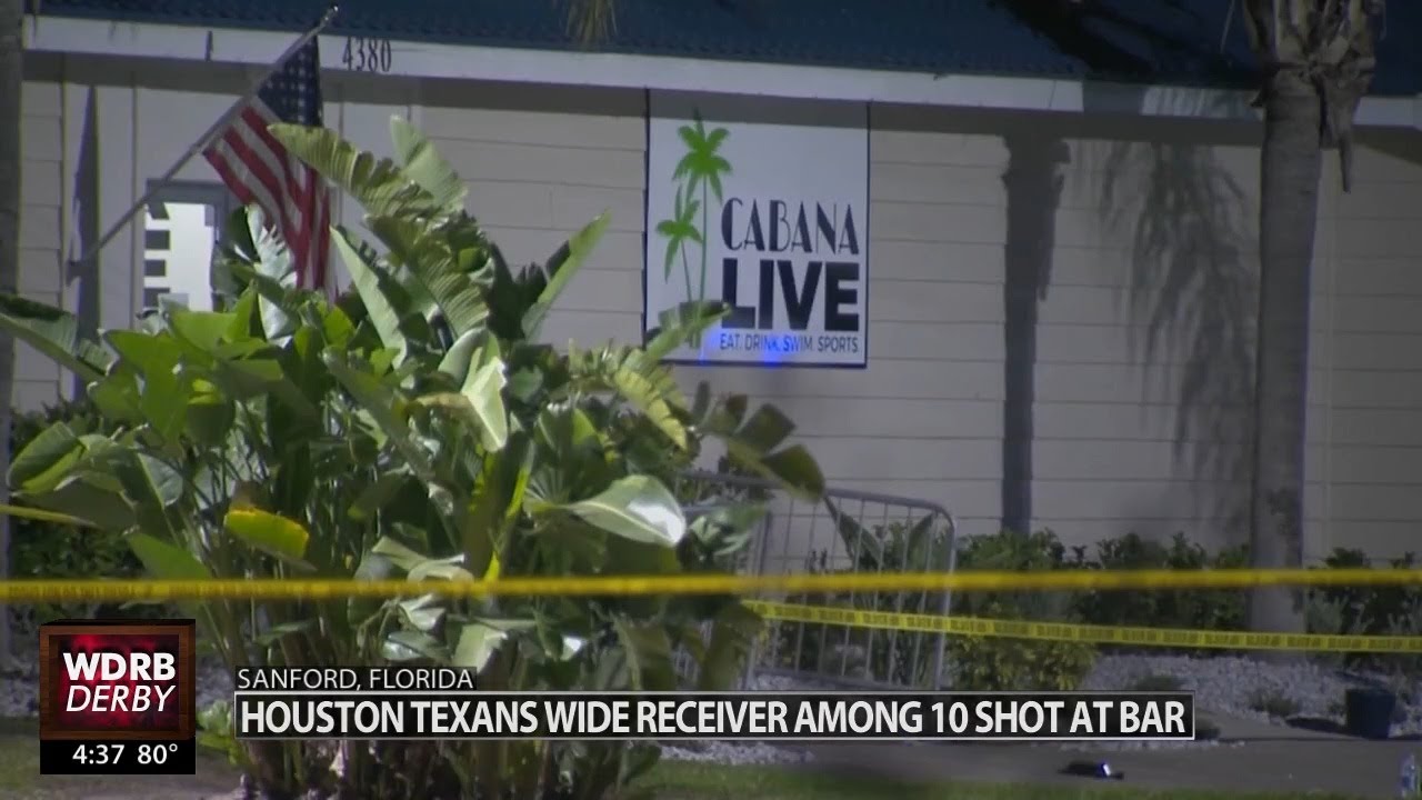 Houston Texans wide receiver Tank Dell shot in Florida bar shooting ...