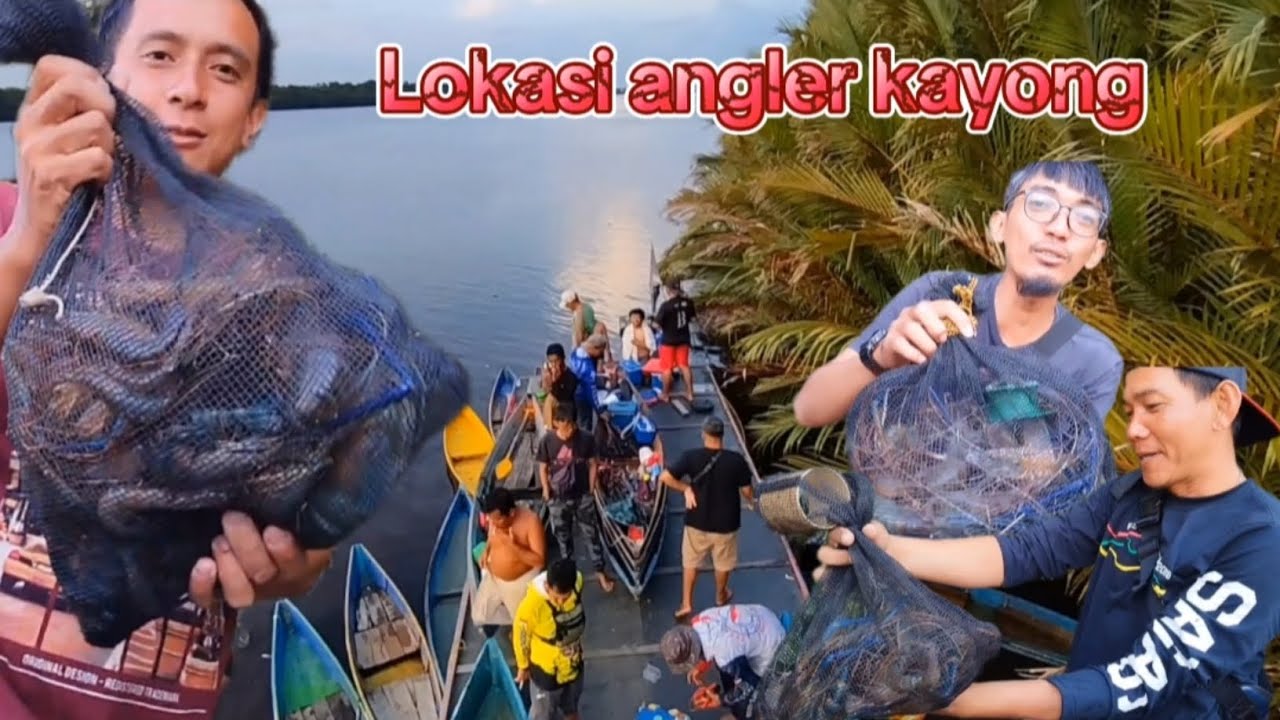 12 jam berada di kapal Menuju lokasi mancing udang angler kayong - YouTube