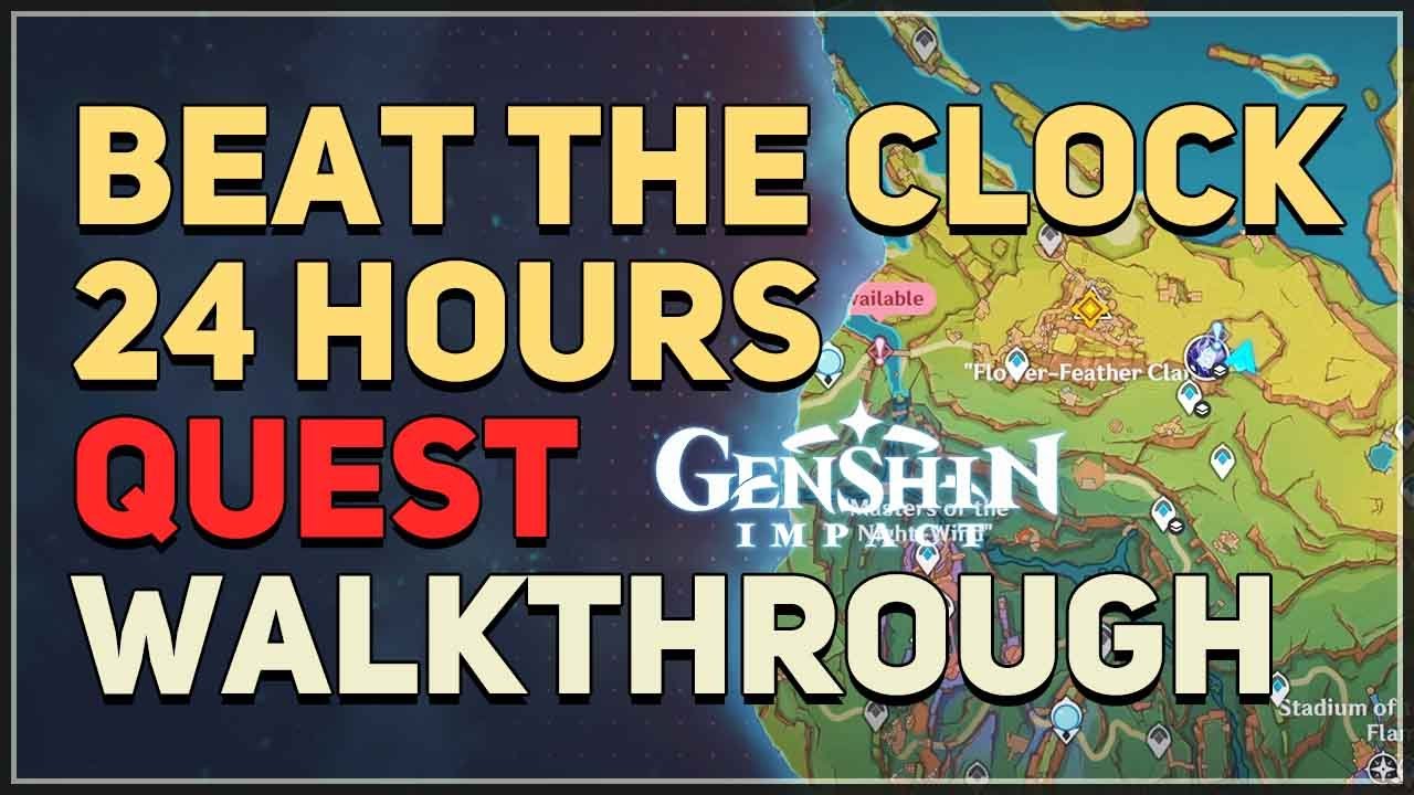 Beat the Clock 24 Hours Genshin Impact - YouTube