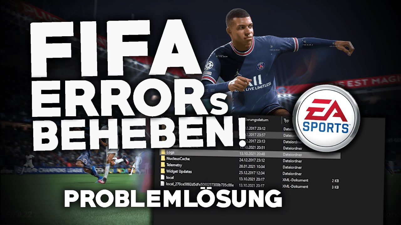 FIFA 22: Diverse ERRORs beheben! | Problemlösung | Deutsch | 2024 - YouTube