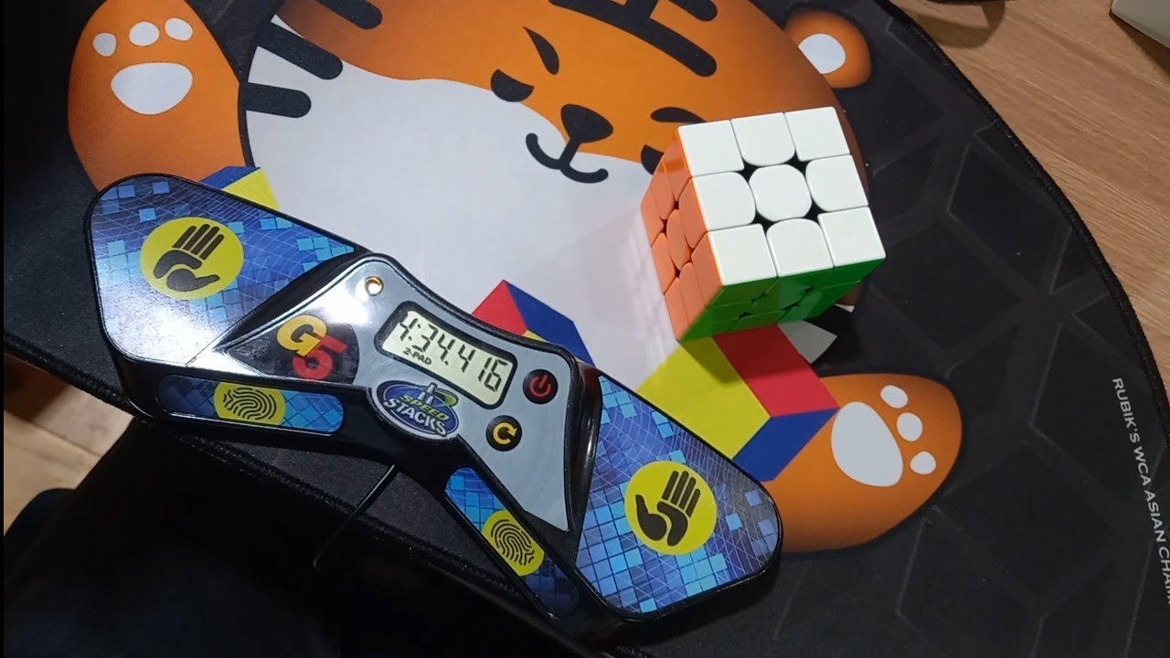 3BLD single (bad angle) - 4:34.41 at XMUM Cube Open 2025 Round 1 - YouTube