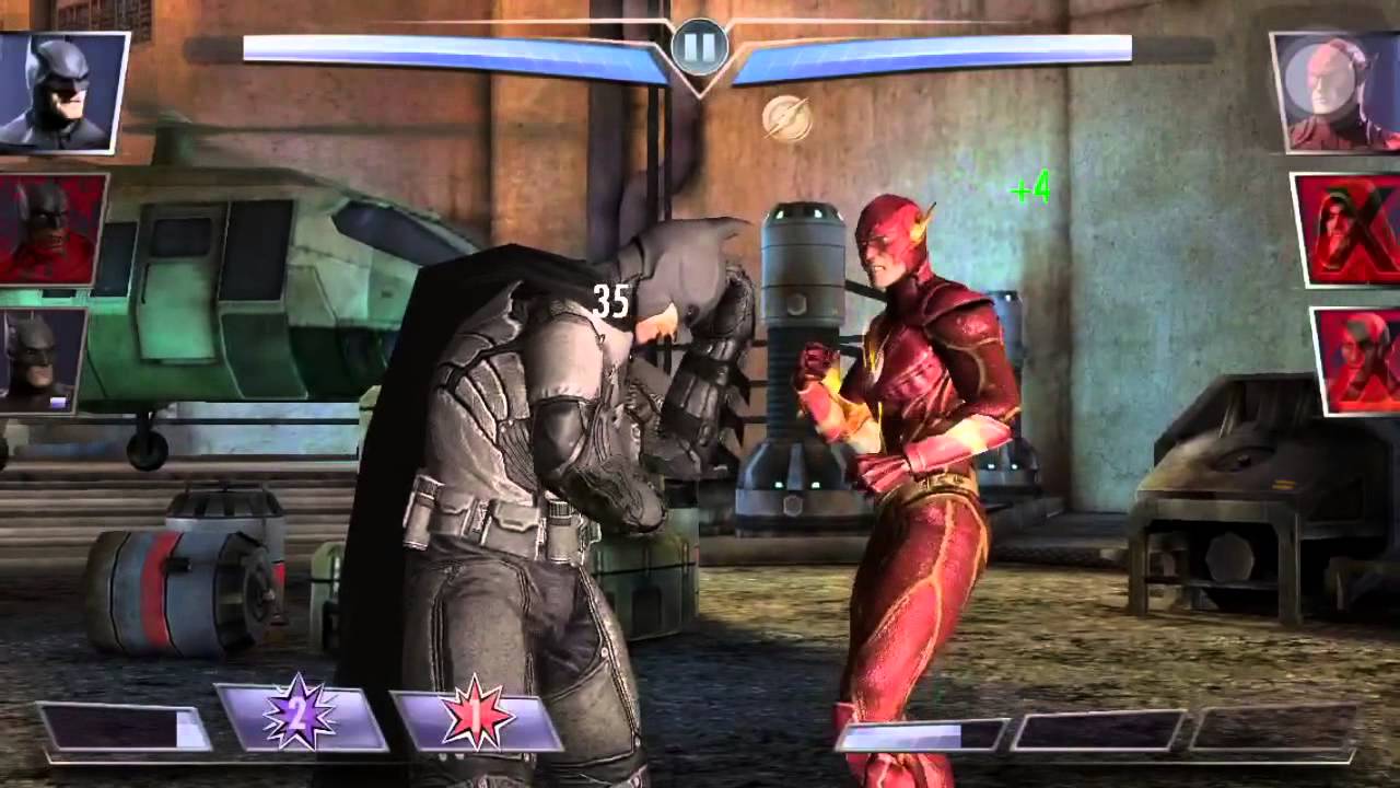Injustice iOS: Team Batman Story Ladder Gameplay - YouTube