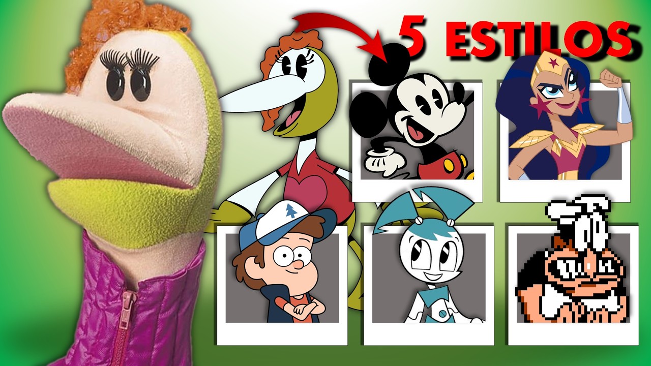 Patana Tufillo dibujada en diferentes estilos || Ynsomniac Typho - YouTube