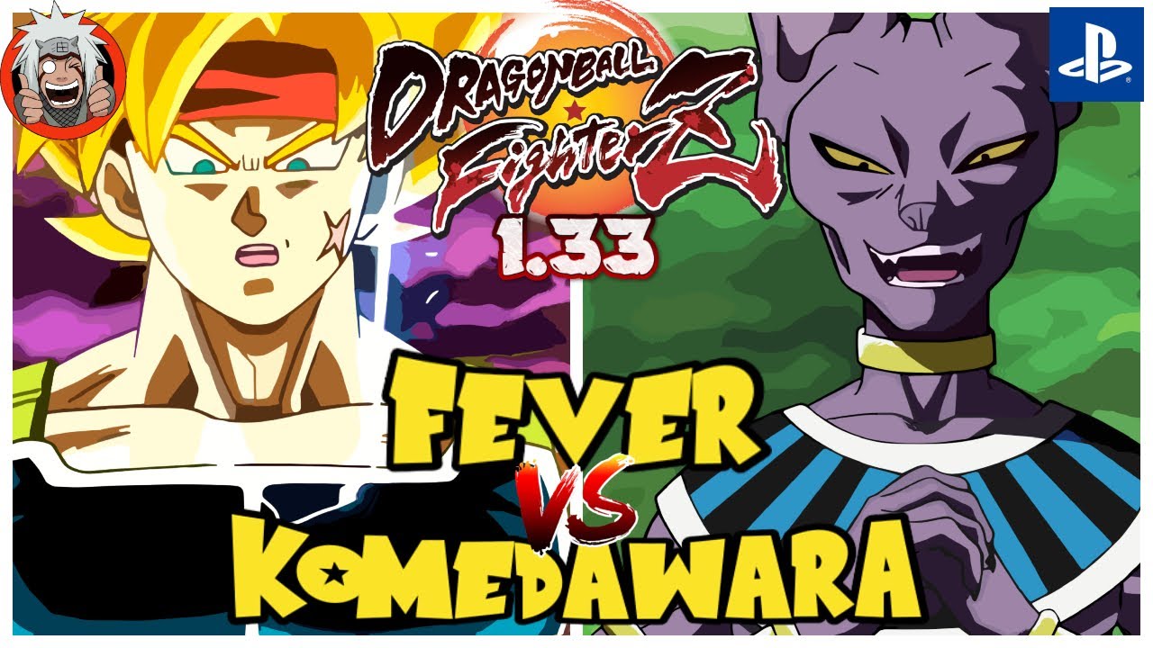 DBFZ Komedawara vs fever (Black, Bardock,Zamasu) vs (Videl, Beerus ...