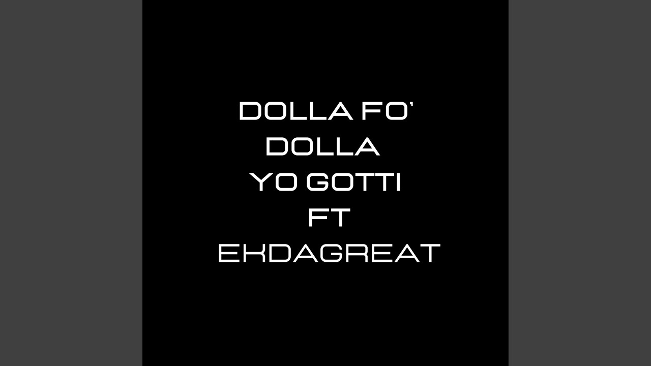 Dolla Fo' Dolla (Open Verse) - YouTube