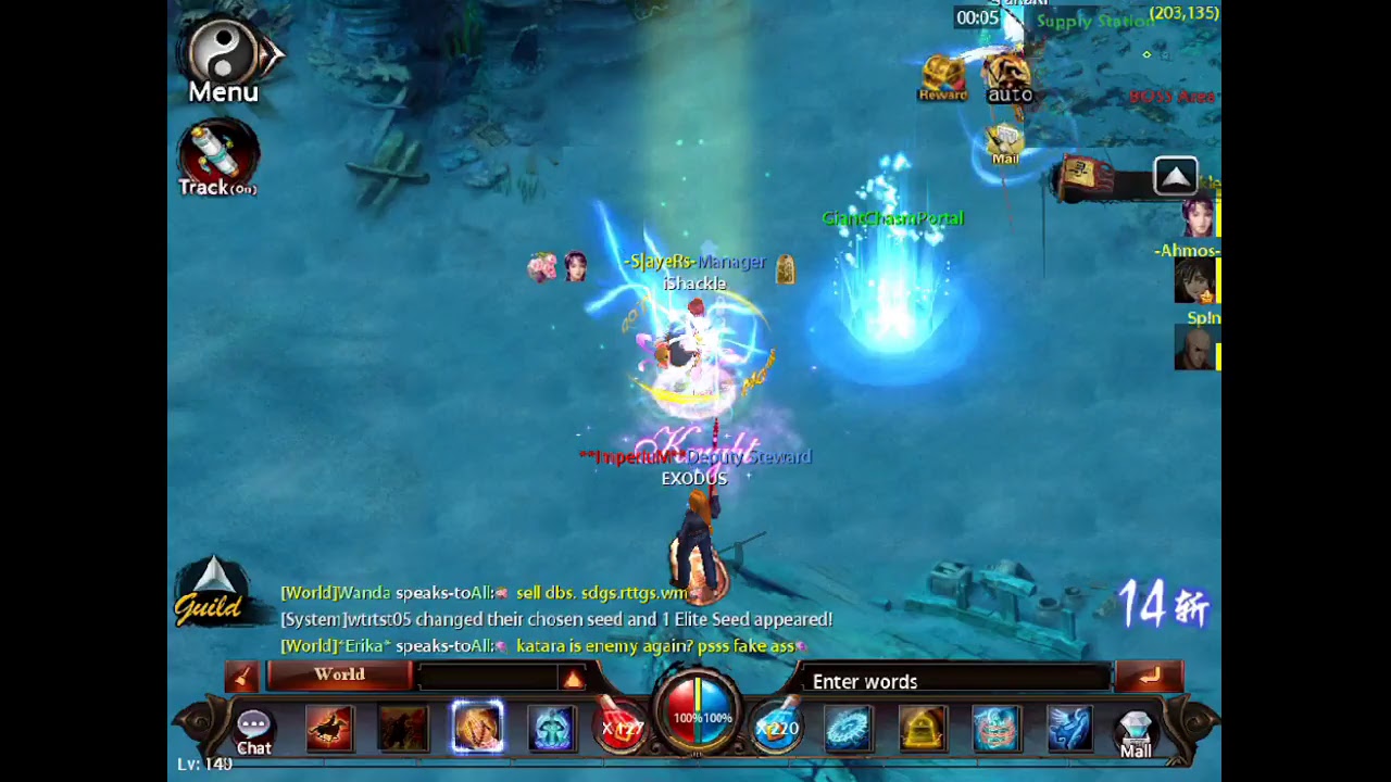 Conquer Online Mobile Monk class - YouTube