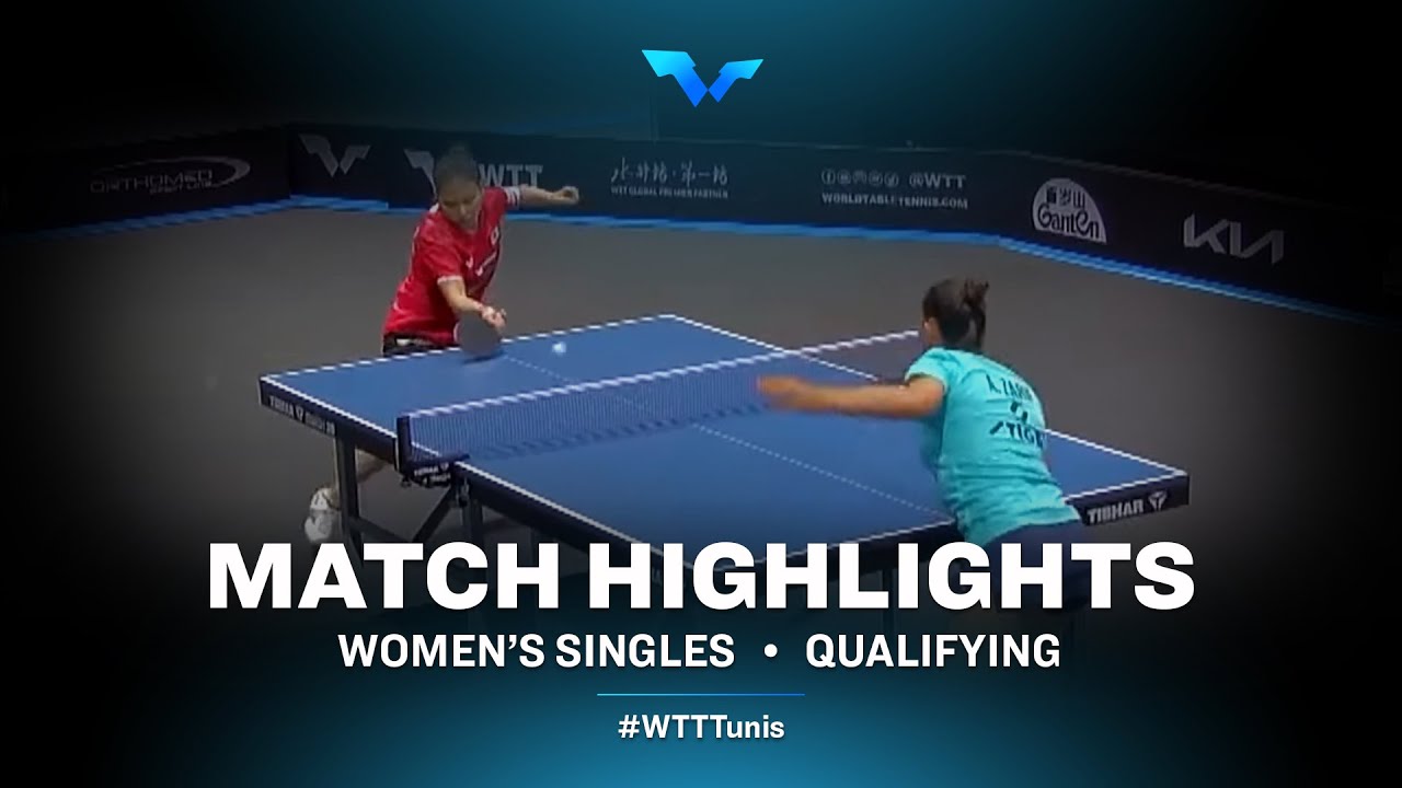 Audrey Zarif vs Yoon Hyobin | WS | WTT Contender Tunis 2022 (Qual ...