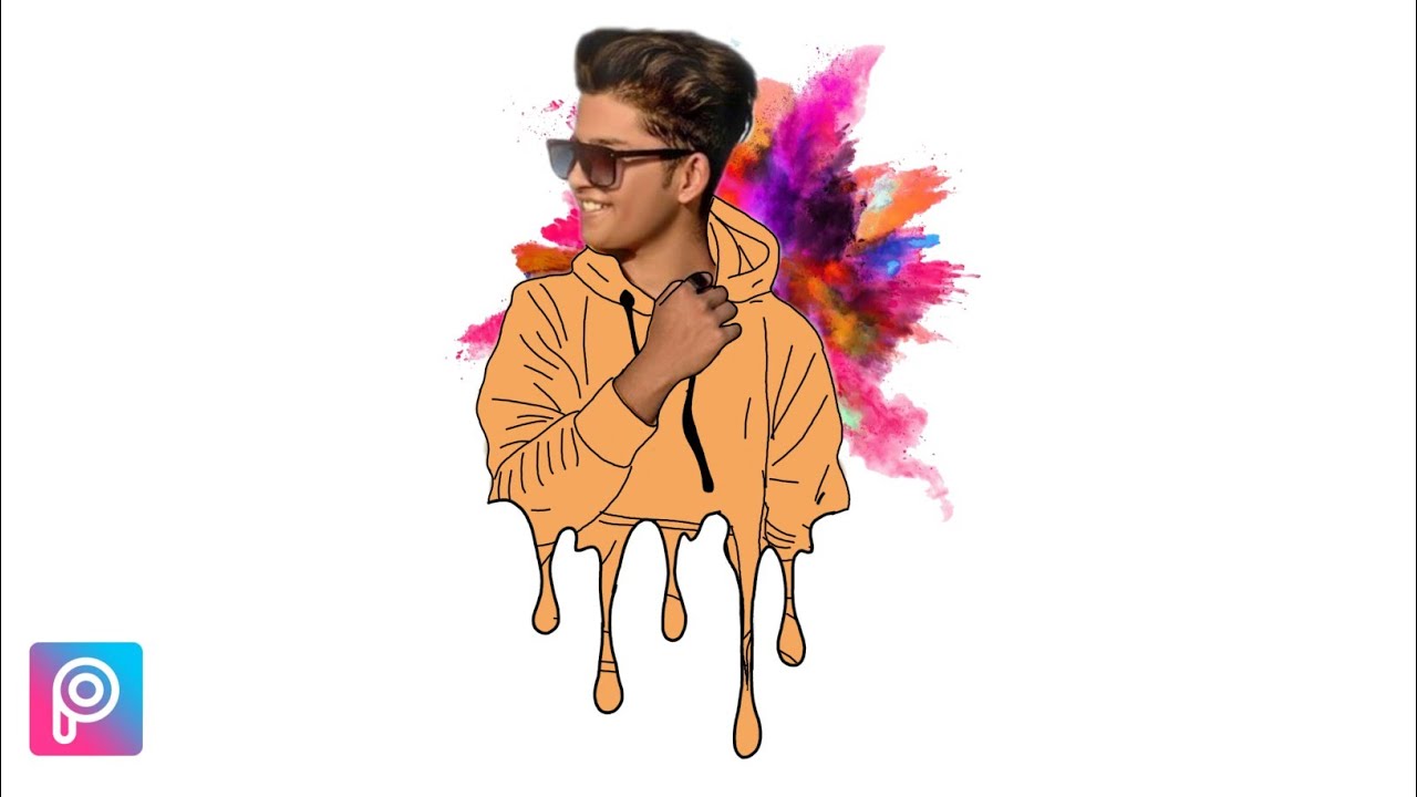 PicsArt Cartoon Dripping Effect || PicsArt Editing Tutorial || Jurusan ...